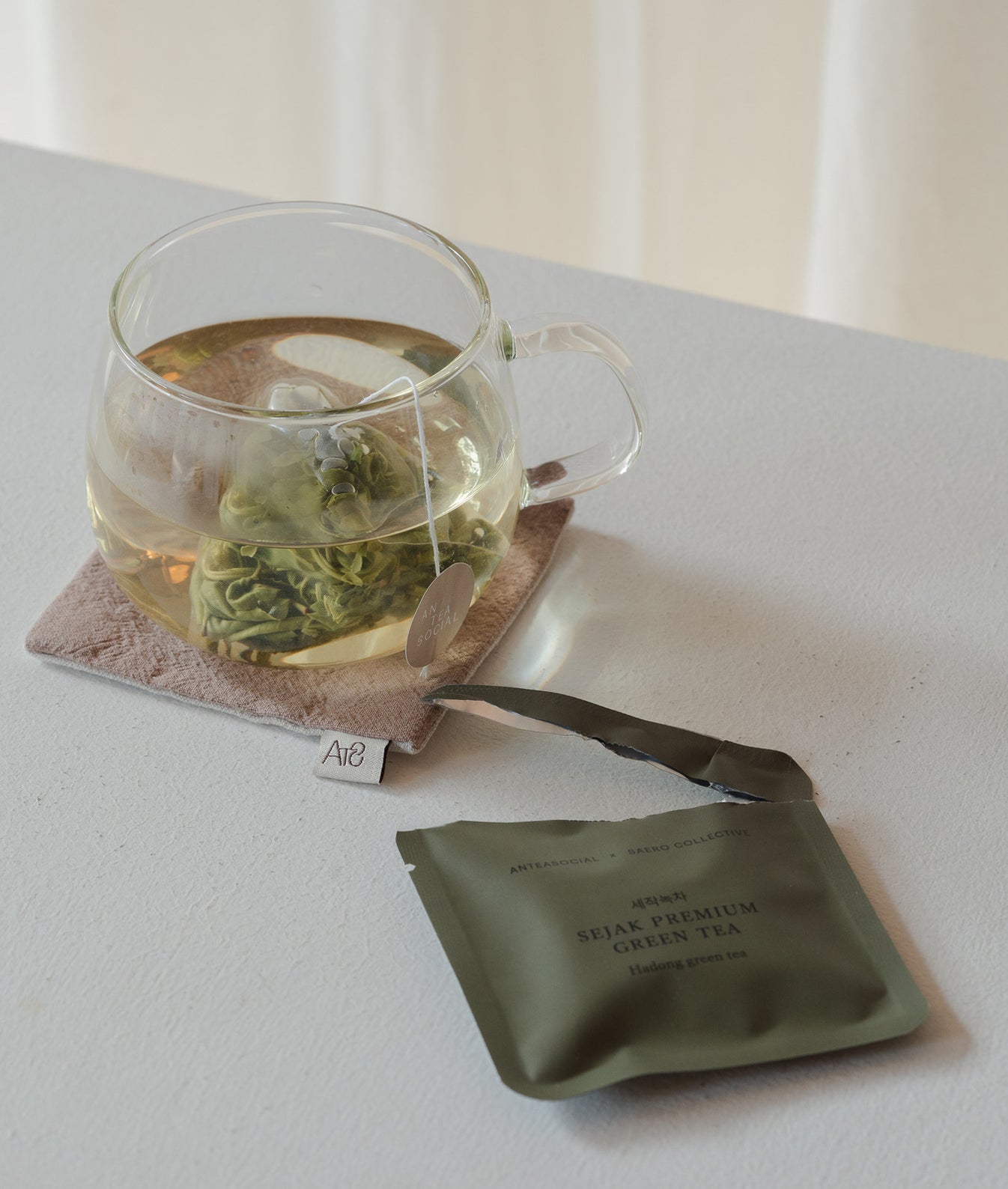 Sejak Premium Green Tea – SAERO COLLECTIVE │ 새로 콜렉티브