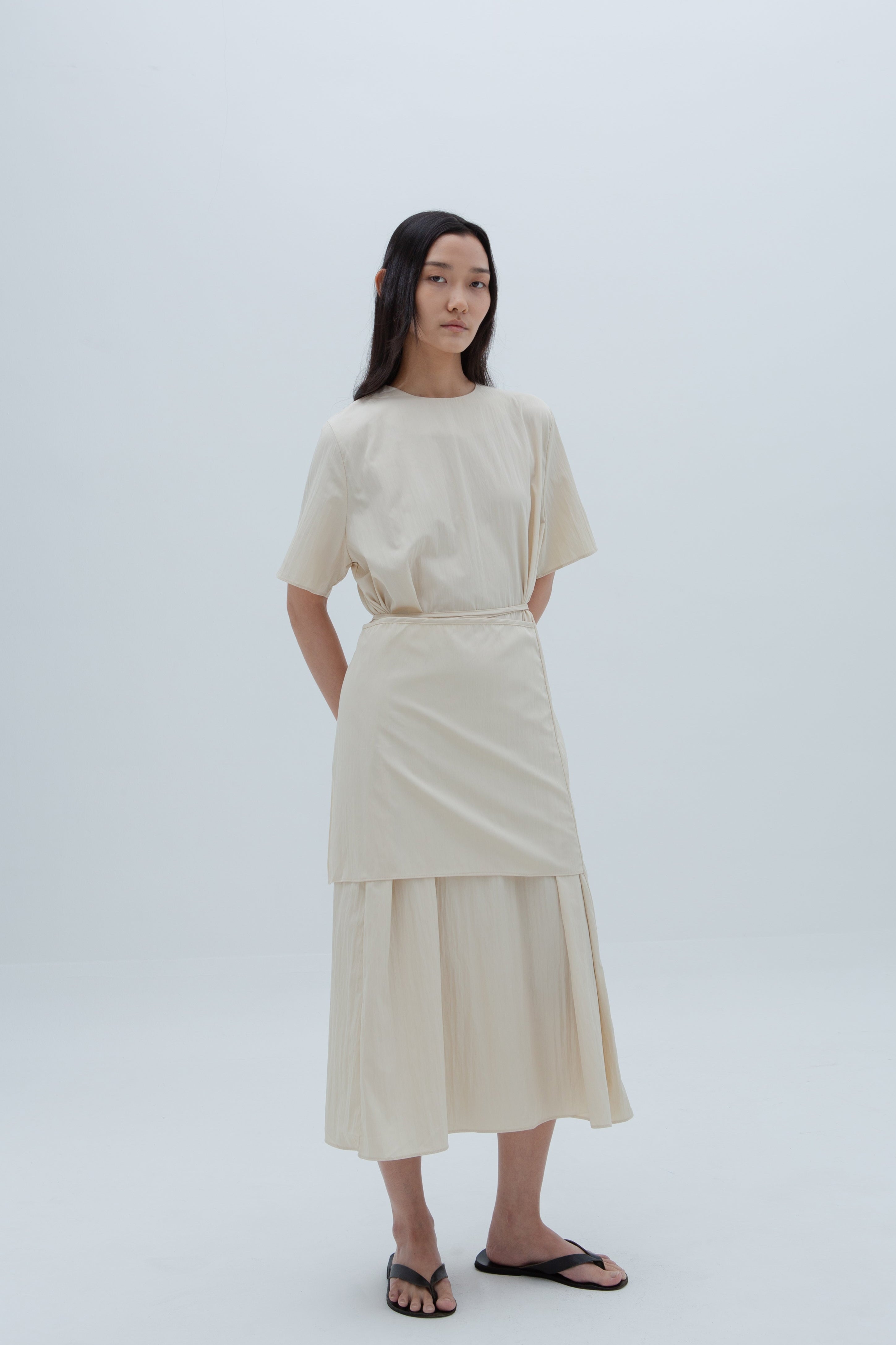Layer Wrap Dress – SAERO COLLECTIVE │ 새로 콜렉티브